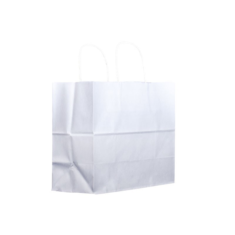 Wide base kraft paper bag - Take away bag